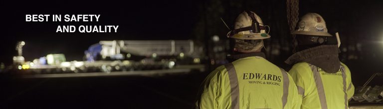 Edwards Moving & Rigging - Heavy Hauling & Specialized Rigging - Home